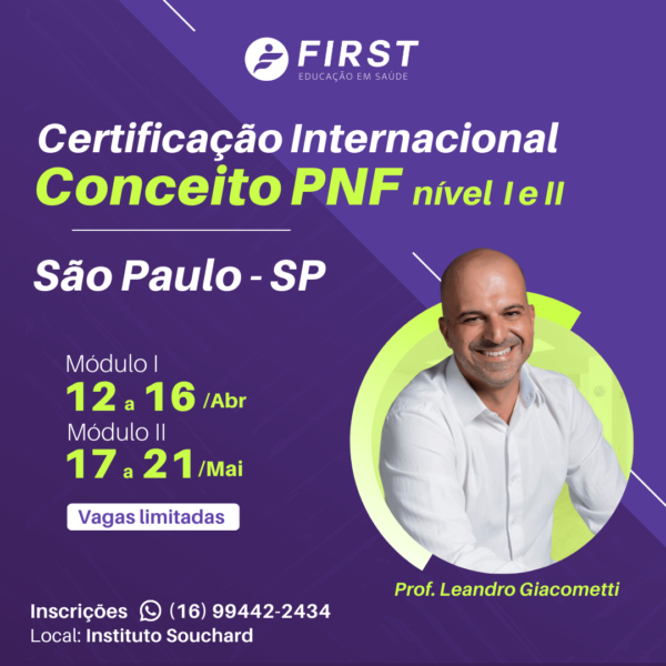 Formação Internacional No Conceito PNF Nível I E II – First ...